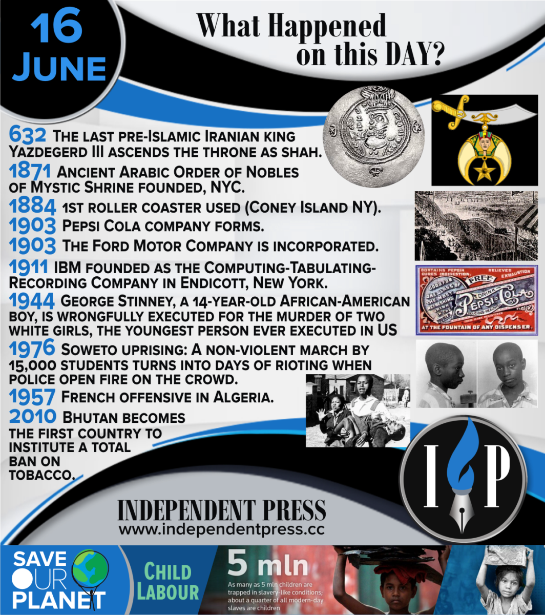 16 JUNE: WHAT HAPPENED ON THIS DAY?