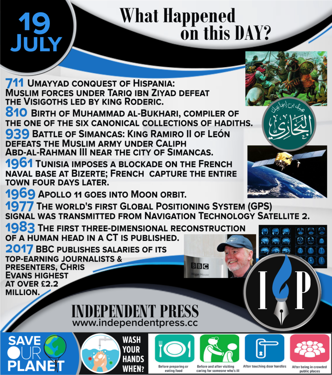 19 JULY: WHAT HAPPENED ON THIS DAY?