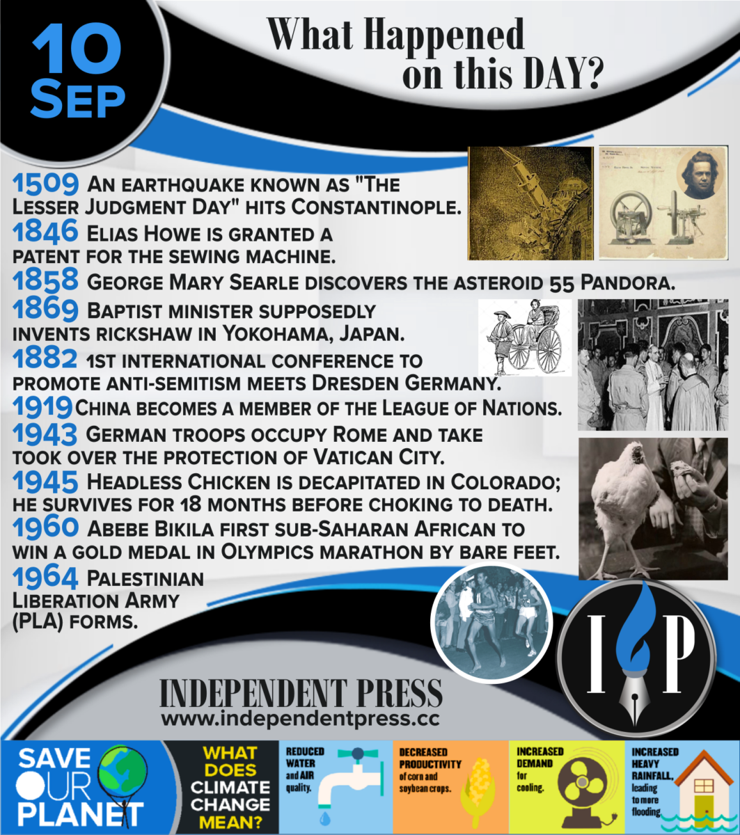 10 SEPTEMBER: WHAT HAPPENED ON THIS DAY?